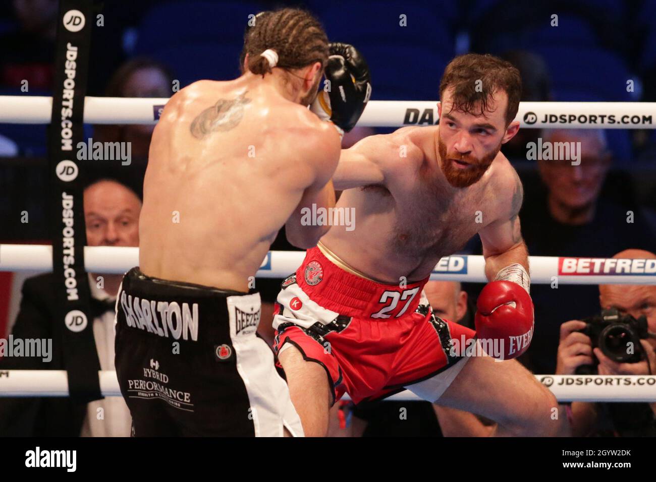 9th October 2021; M&S Bank Arena, Liverpool, England; Matchroom Boxing ...