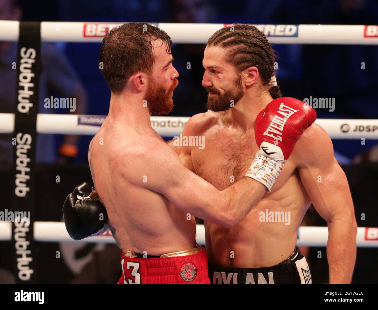 9th October 2021; M&S Bank Arena, Liverpool, England; Matchroom Boxing ...