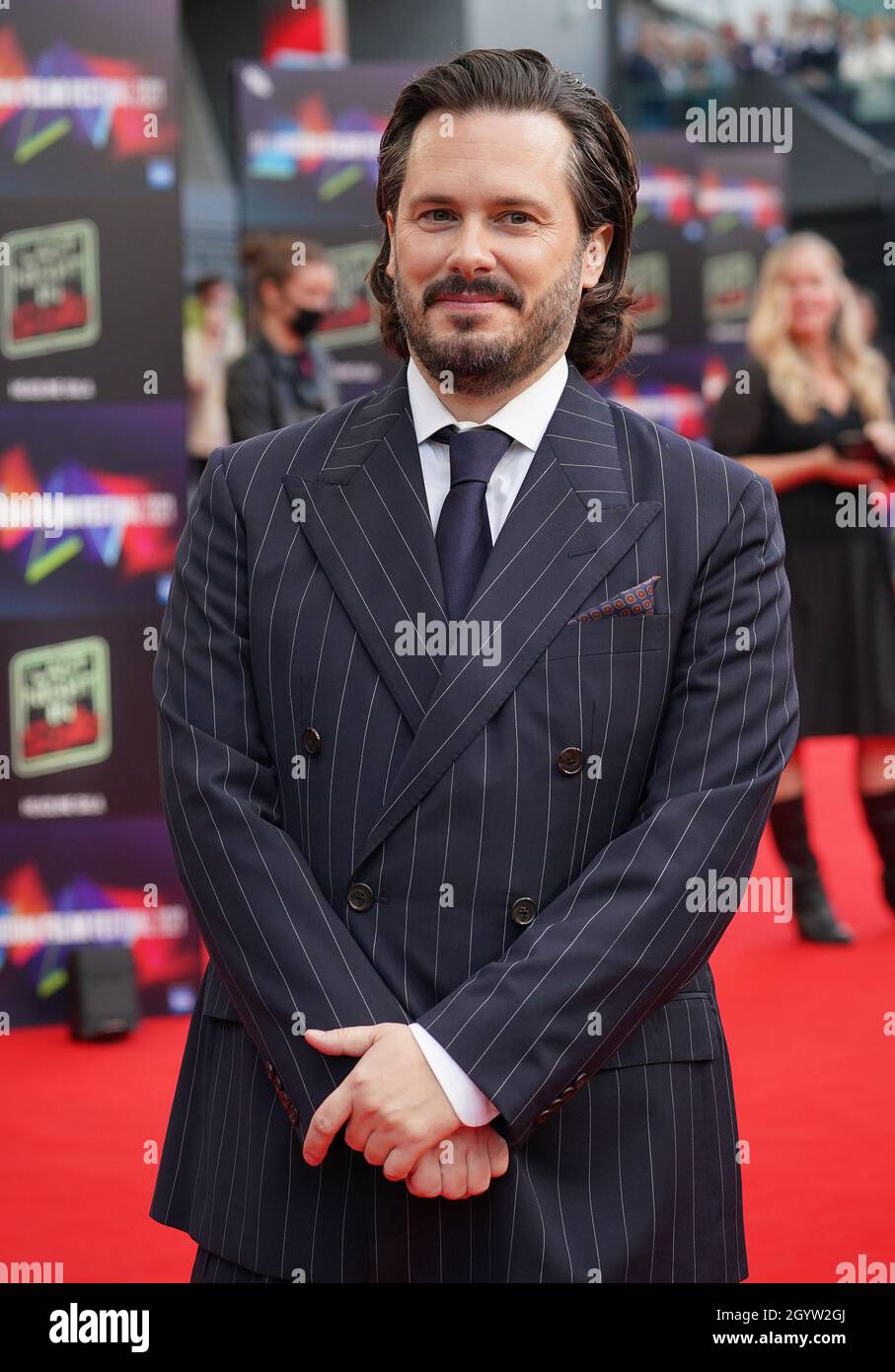 Edgar Wright attends the European premiere of 'Last Night in Soho', at ...