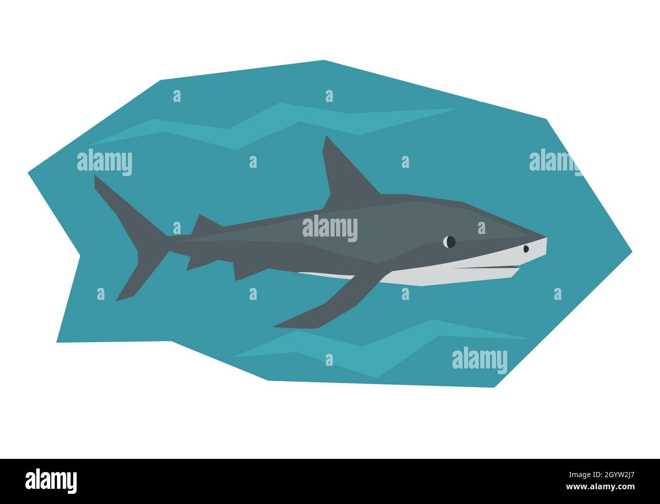 Under water sea animals Cut Out Stock Images & Pictures - Alamy