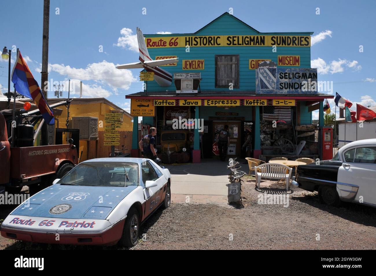 Selingman/Historic US route 66 /Arizona/USA / 10.September 2019 ...
