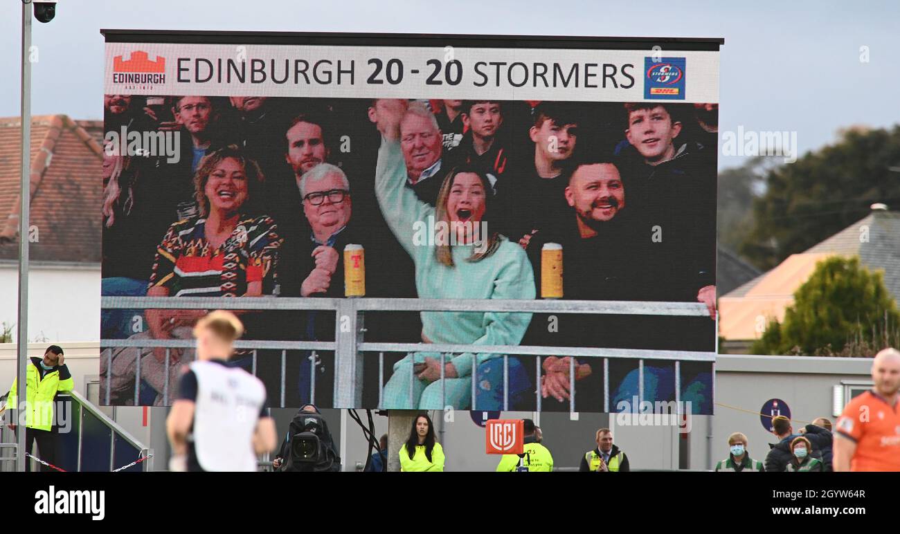 Rugby female fan scotland hi-res stock photography and images - Alamy