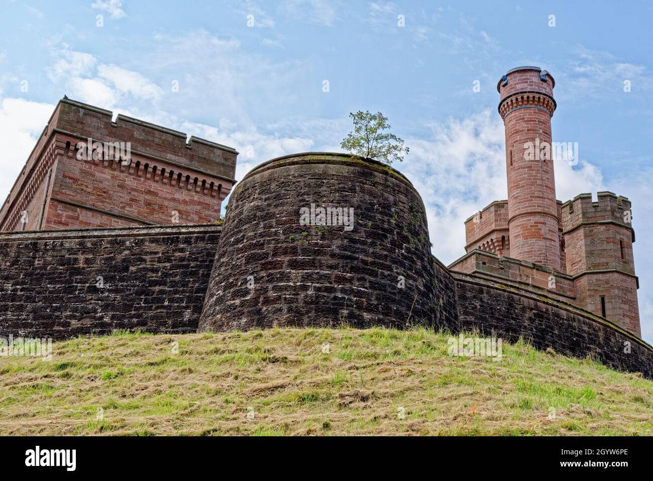 Inverness Castle and Sheriff Court - Highland Scotland - United Kingdom ...