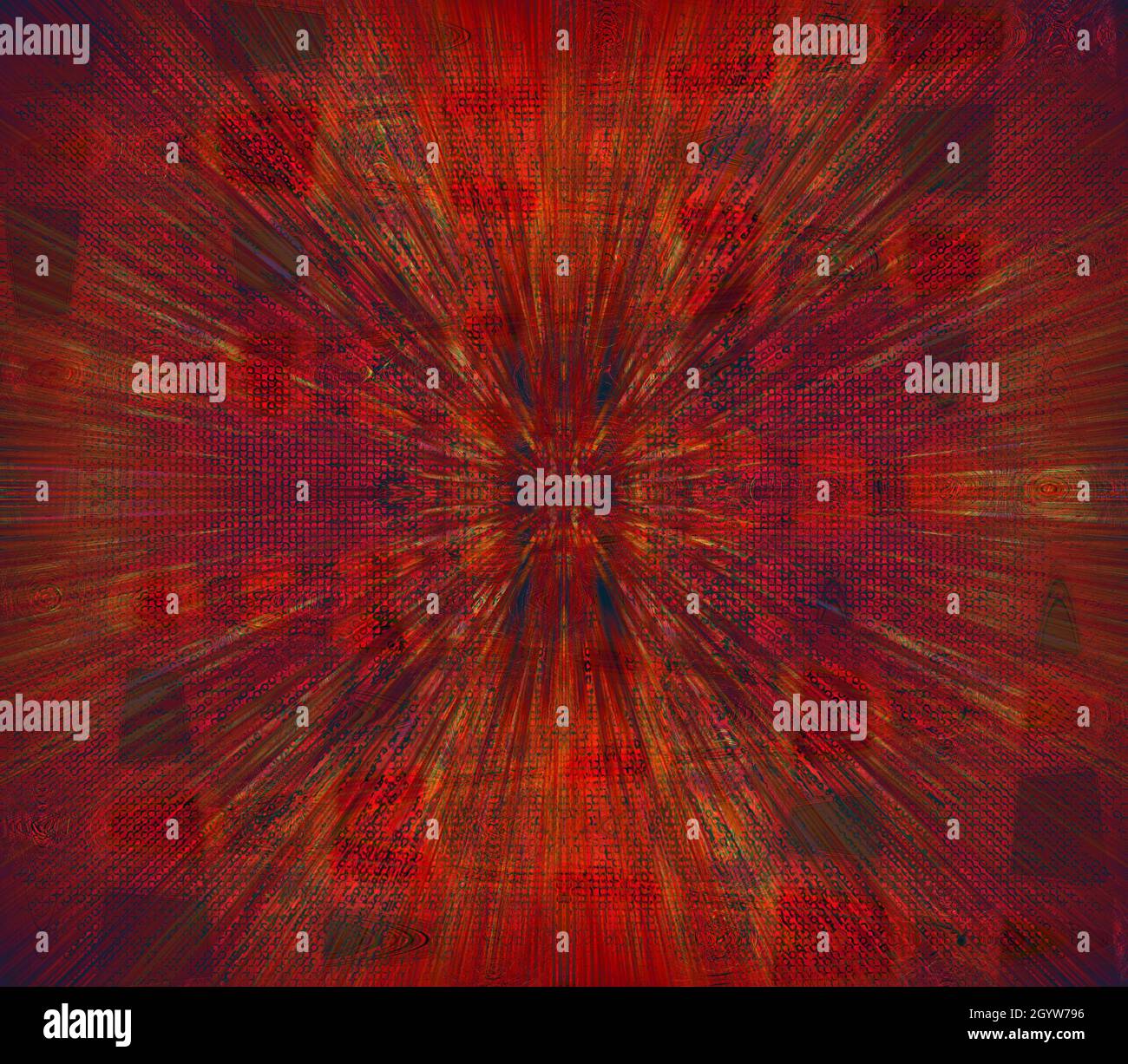 An abstract psychedelic burst background image Stock Photo - Alamy