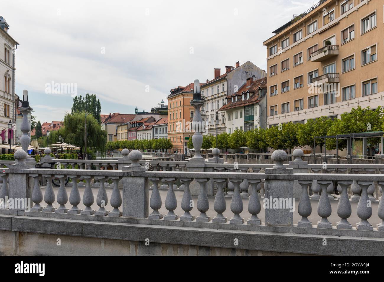 Ljubljana Triple Bridge Slovenia High Resolution Stock Photography and ...