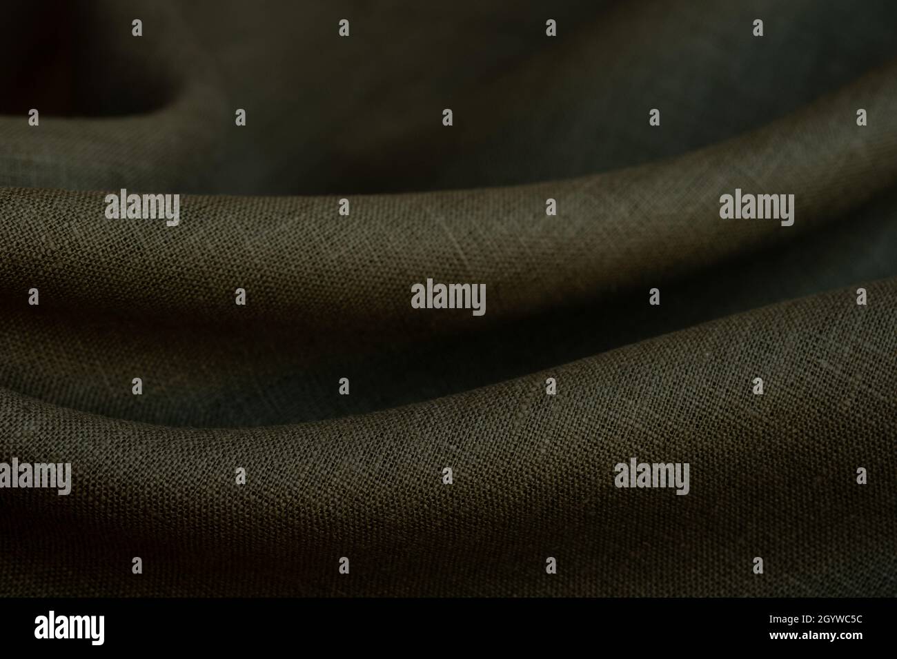 Brown linen pattern texture background. Stripes of fabric Stock Photo ...