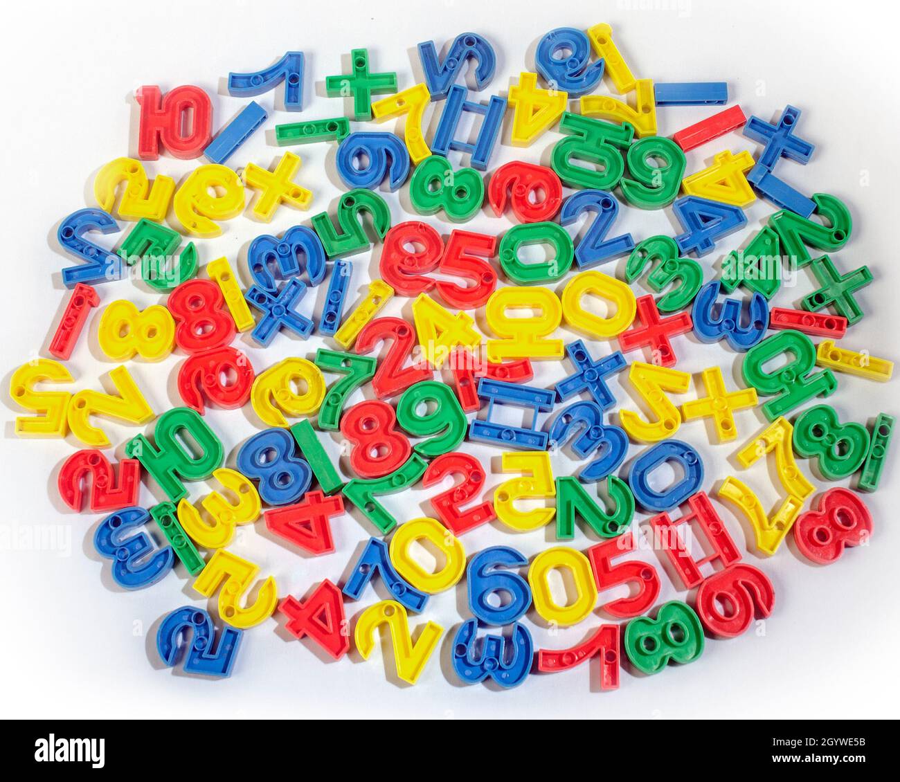 Early Childhood Education, Colorful plastic one to ten number sets in ...