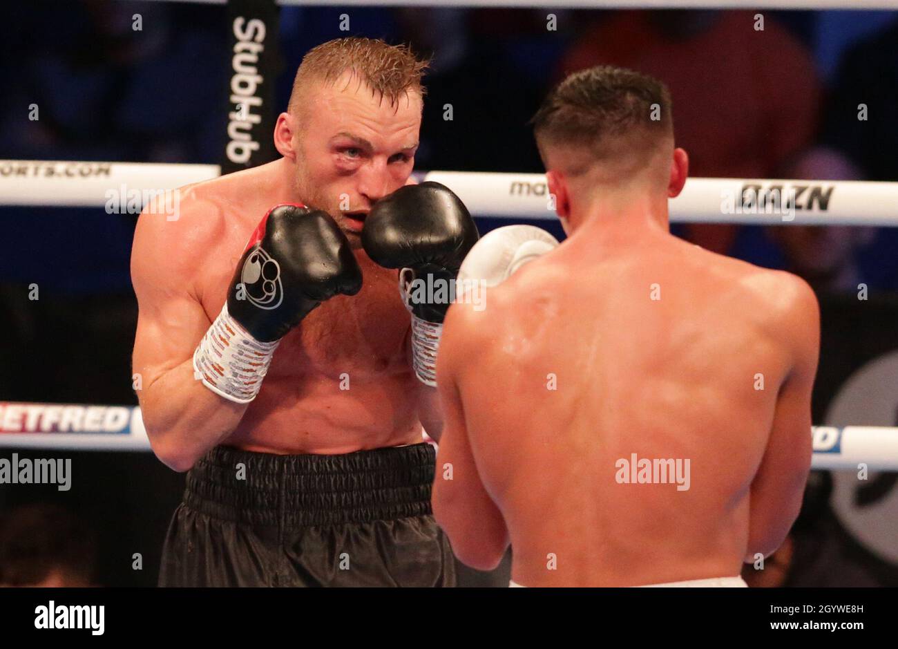 9th October 2021; M&S Bank Arena, Liverpool, England; Matchroom Boxing ...