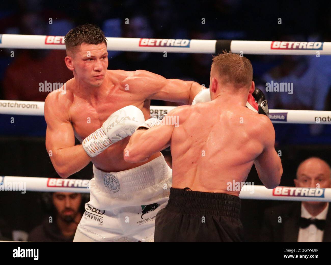9th October 2021; M&S Bank Arena, Liverpool, England; Matchroom Boxing ...