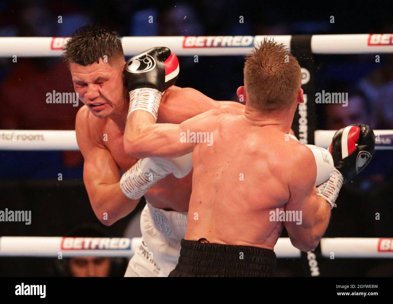 9th October 2021; M&S Bank Arena, Liverpool, England; Matchroom Boxing ...