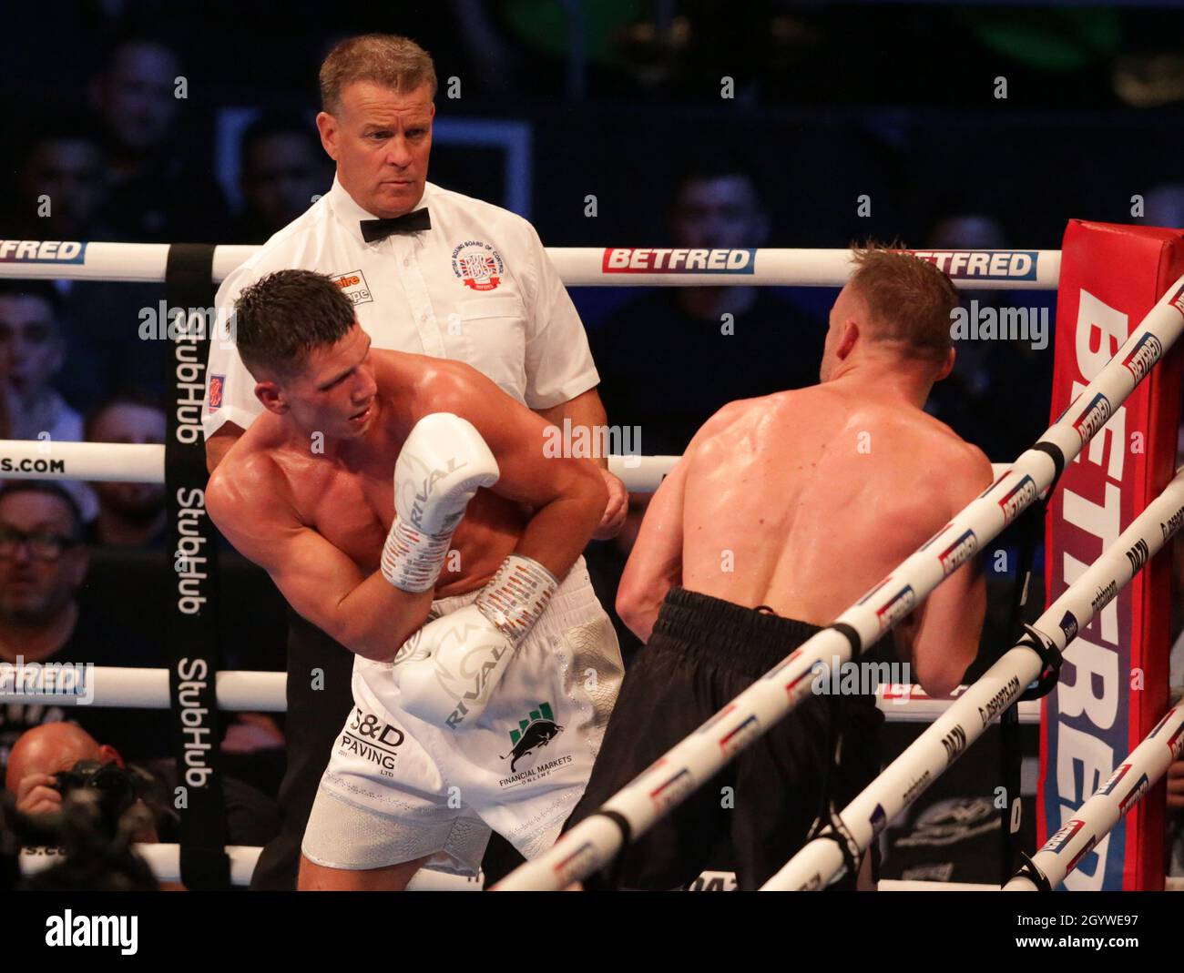 9th October 2021; M&S Bank Arena, Liverpool, England; Matchroom Boxing ...