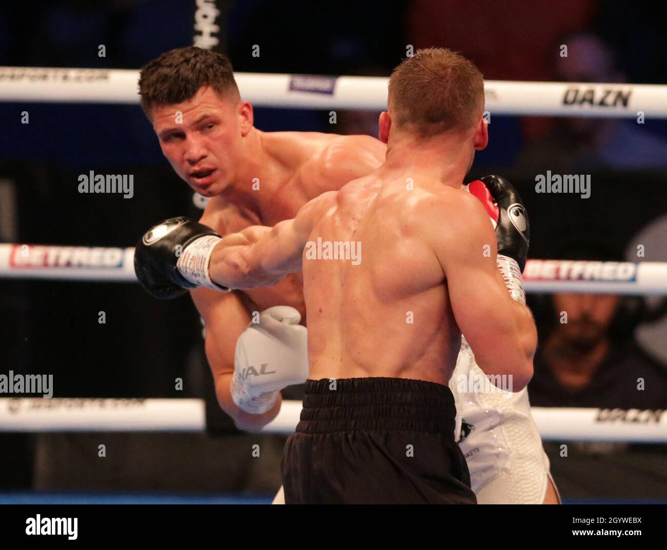 9th October 2021; M&S Bank Arena, Liverpool, England; Matchroom Boxing ...