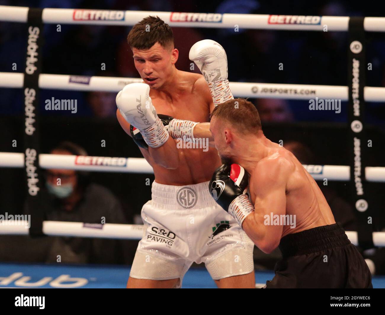 9th October 2021; M&S Bank Arena, Liverpool, England; Matchroom Boxing ...