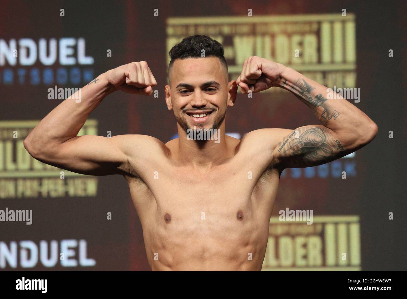 Las Vegas, NV, USA. 8th Oct, 2021. Robeisy Ramirez in attendance for ...