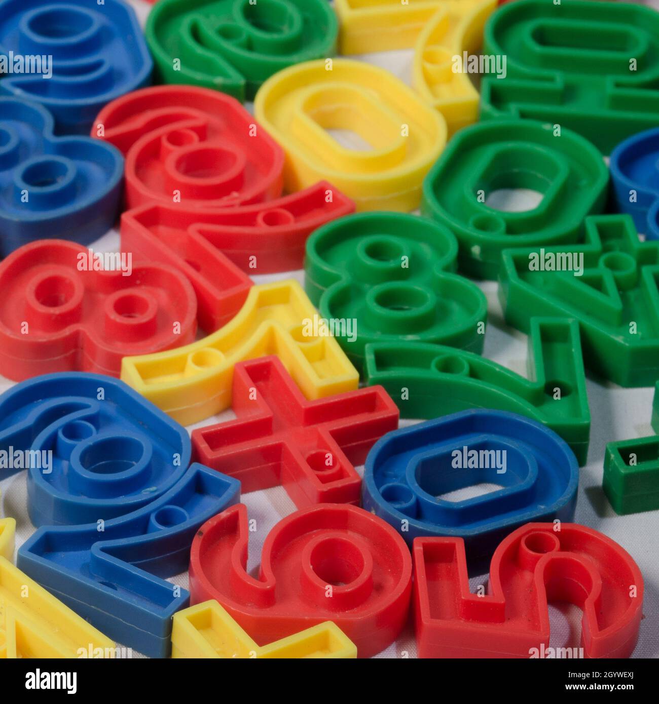 Early Childhood Education, Colorful plastic one to ten number sets in ...