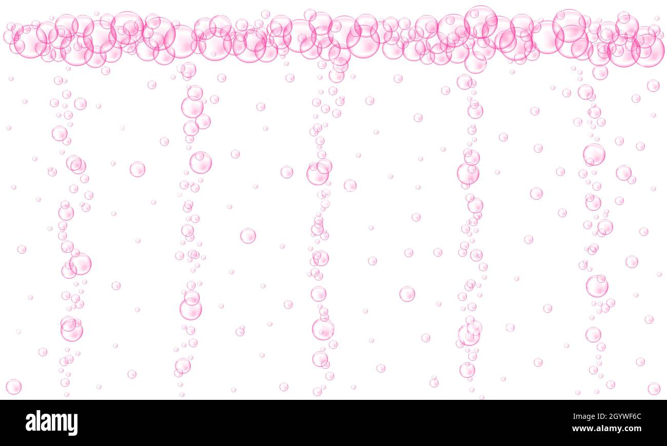Pink Bubble Border