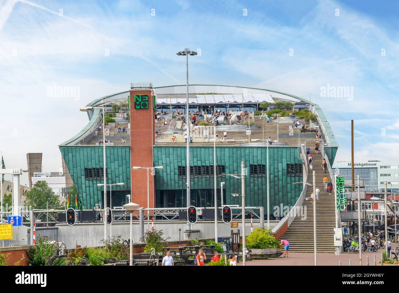 Aerial view nemo science museum hi-res stock photography and images - Alamy
