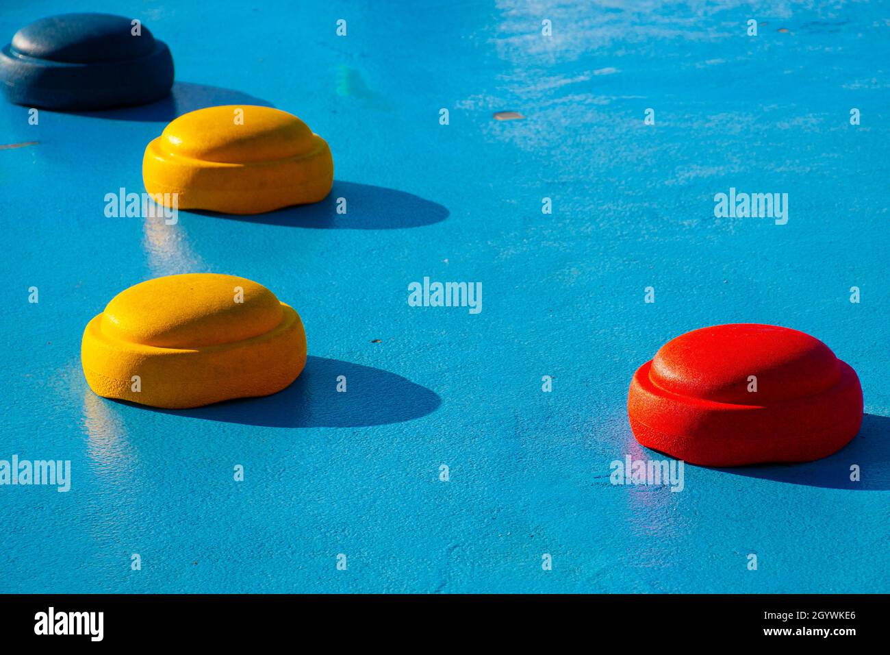 Blue disks background hi-res stock photography and images - Alamy