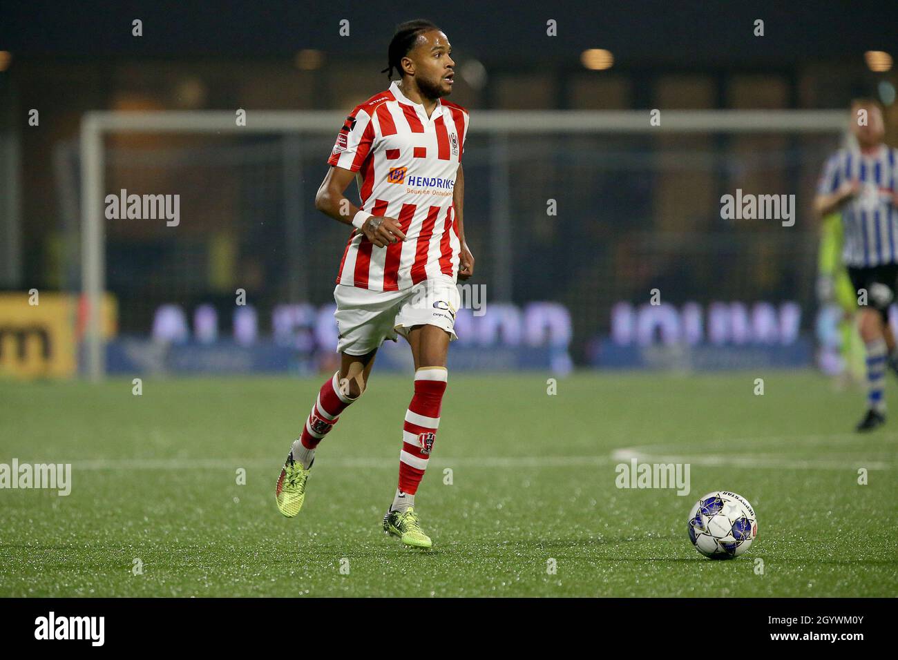EINDHOVEN, NETHERLANDS - OCTOBER 9: Trevor David of TOP Oss during the ...