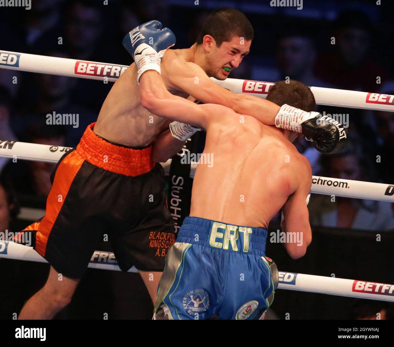 9th October 2021; M&S Bank Arena, Liverpool, England; Matchroom Boxing ...
