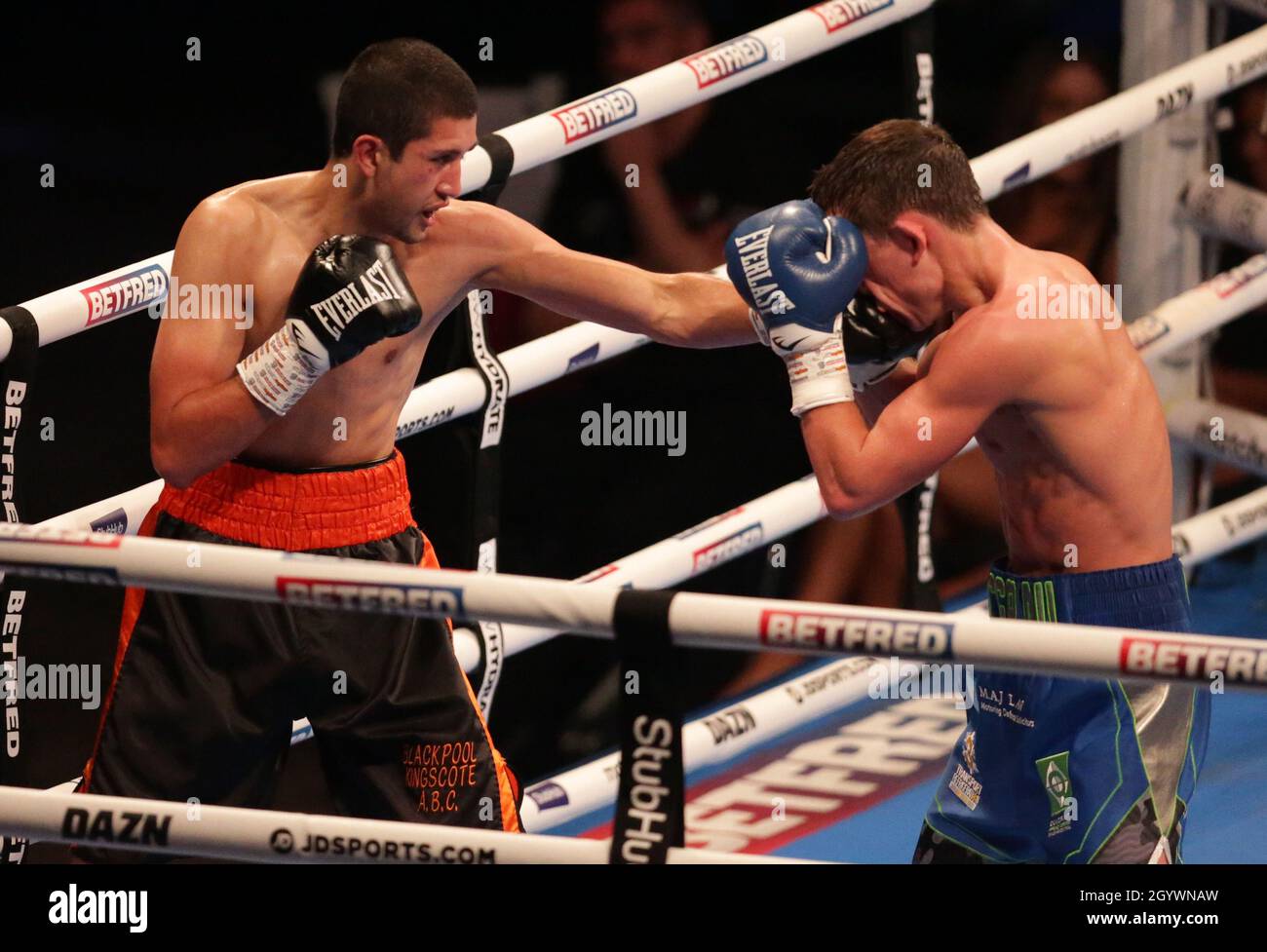 9th October 2021; M&S Bank Arena, Liverpool, England; Matchroom Boxing ...
