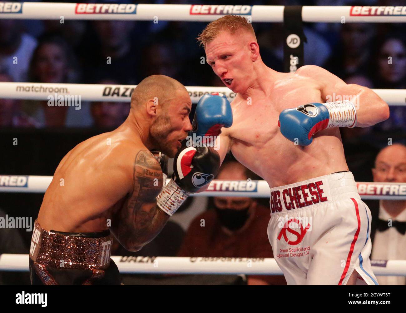 9th October 2021; M&S Bank Arena, Liverpool, England; Matchroom Boxing ...