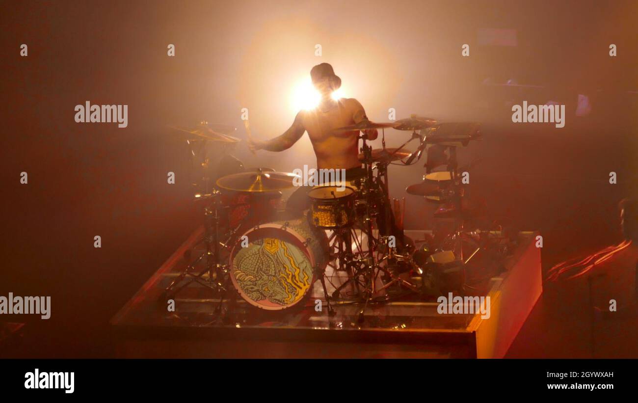 Los Angeles, California, USA 29th September 2021 Musician Josh Dun ...