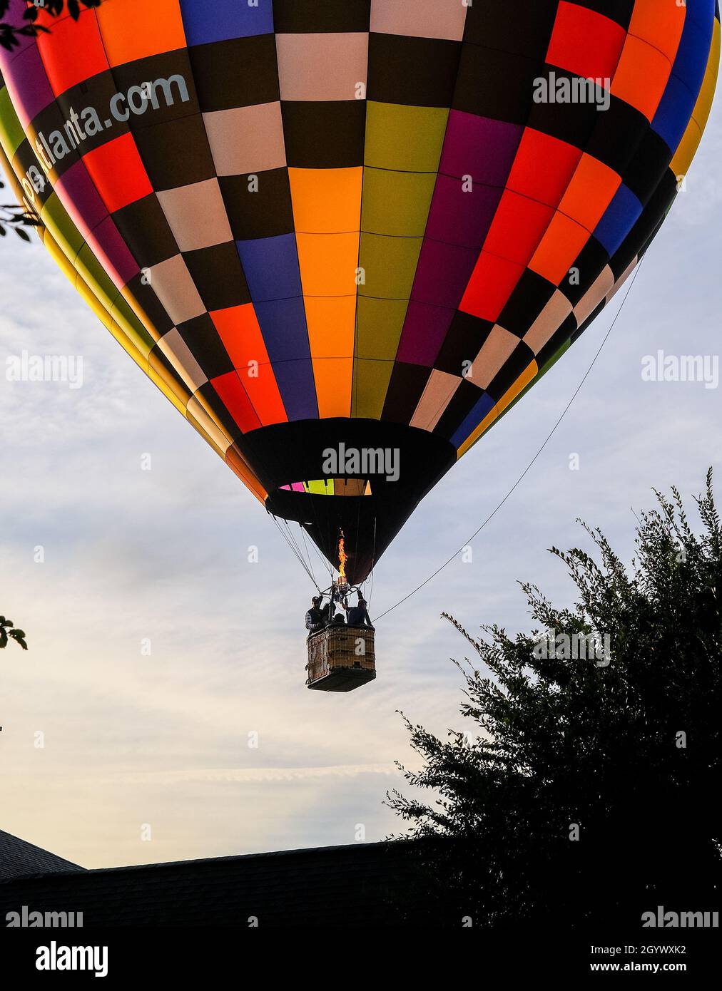 Fly over balloon in air hi-res stock photography and images - Alamy