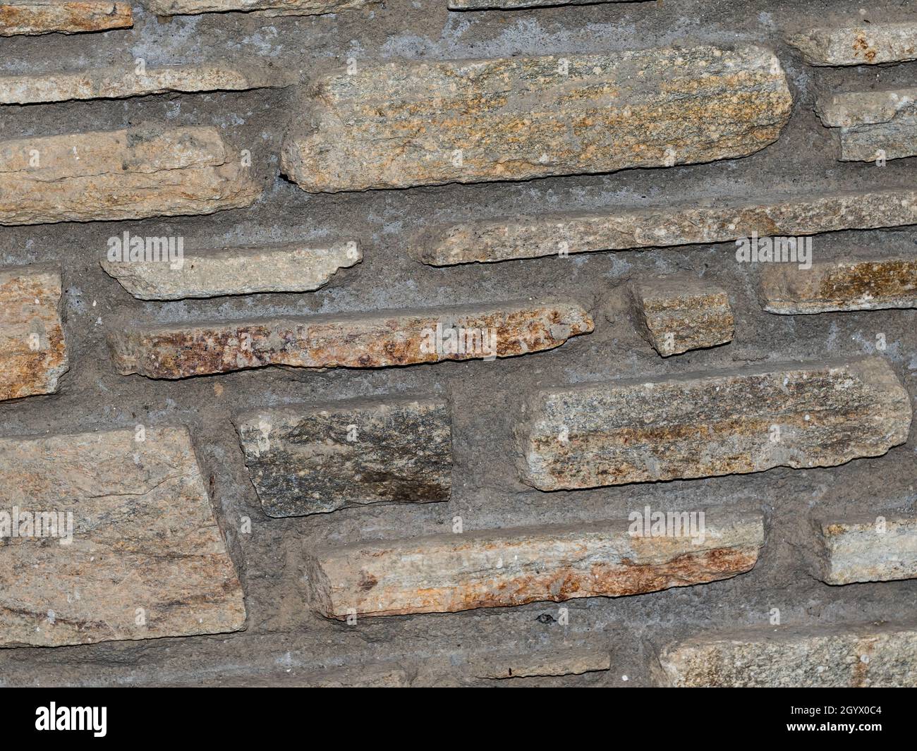 Rustic natural stone wall, textured background Stock Photo - Alamy