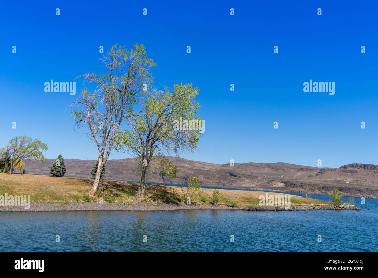 Vantage Washington Public Access Area Boat Launch into Wanapum Lake ...