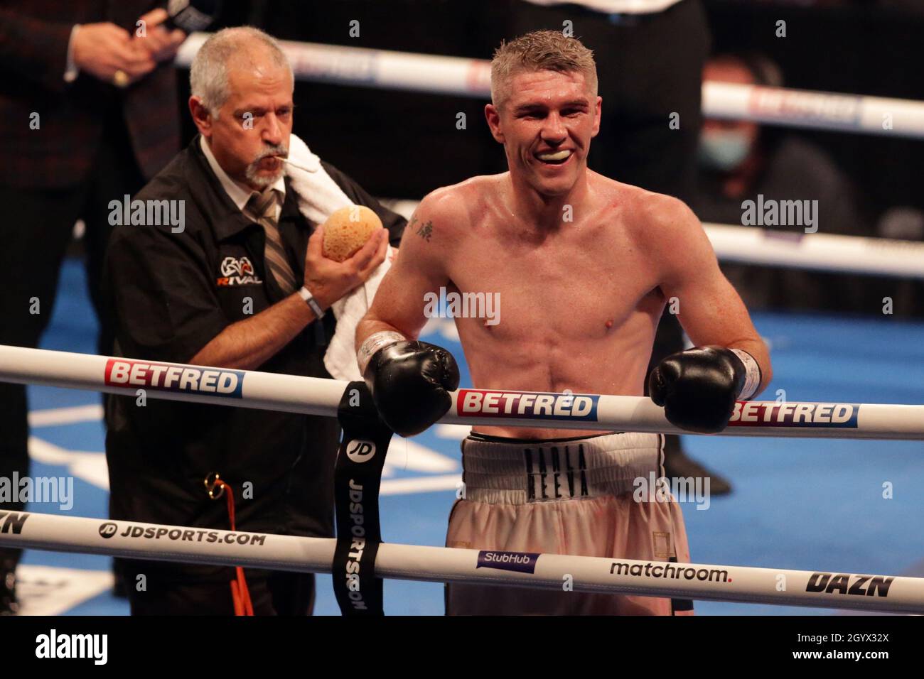 9th October 2021; M&S Bank Arena, Liverpool, England; Matchroom Boxing ...