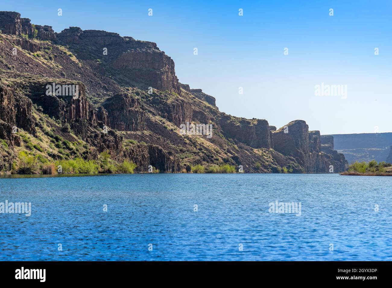 Deep Lake at Sun Lakes State Park in Washington State Stock Photo - Alamy