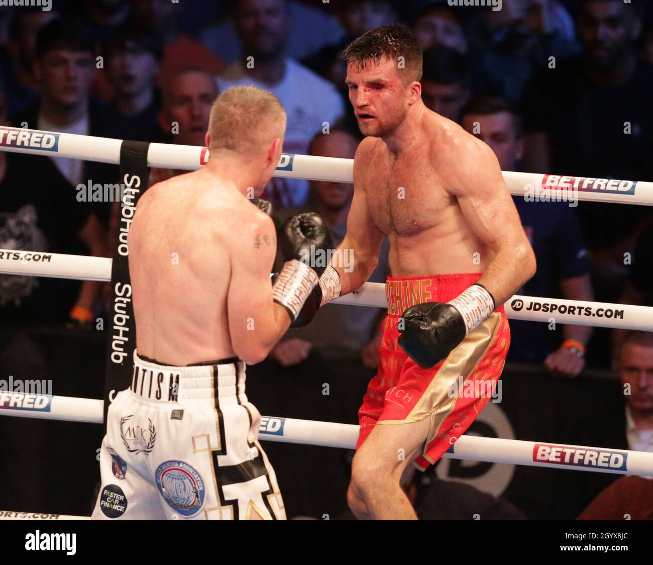 9th October 2021; M&S Bank Arena, Liverpool, England; Matchroom Boxing ...