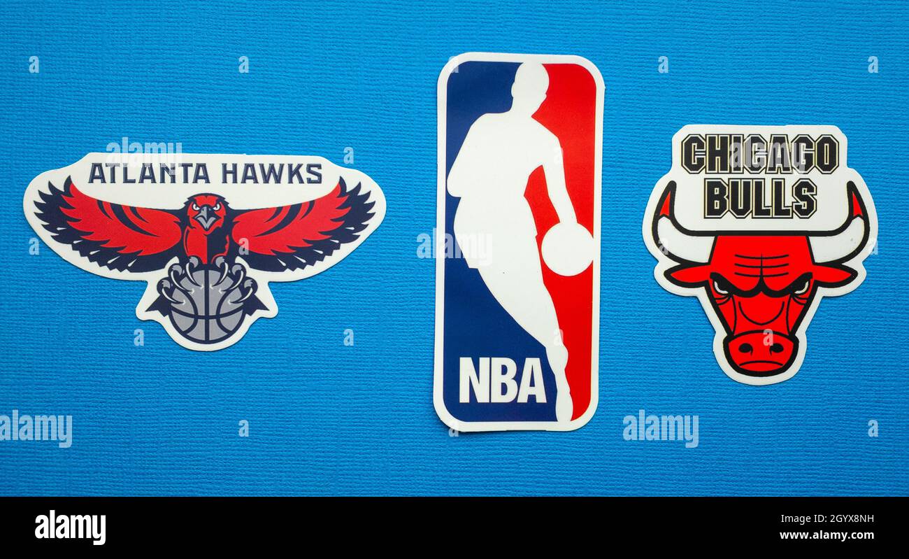 Atlanta hawks logo symbol icon hi-res stock photography and images - Alamy