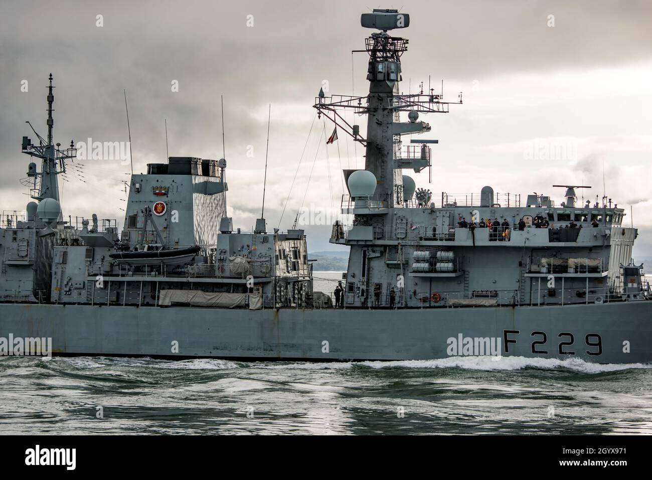 Hms lancaster hi-res stock photography and images - Alamy