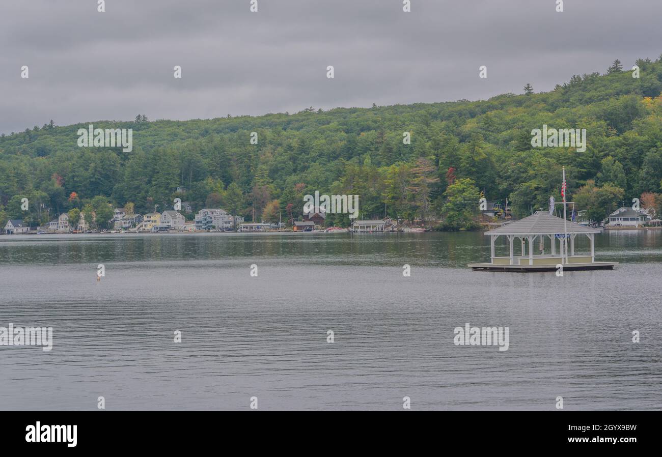 Alton Bay on Lake Winnipesaukee in Wells, York County, New Hampshire ...