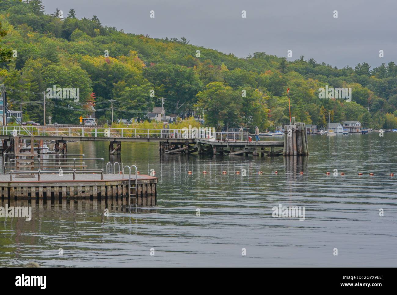 Alton Bay on Lake Winnipesaukee in Wells, York County, New Hampshire ...