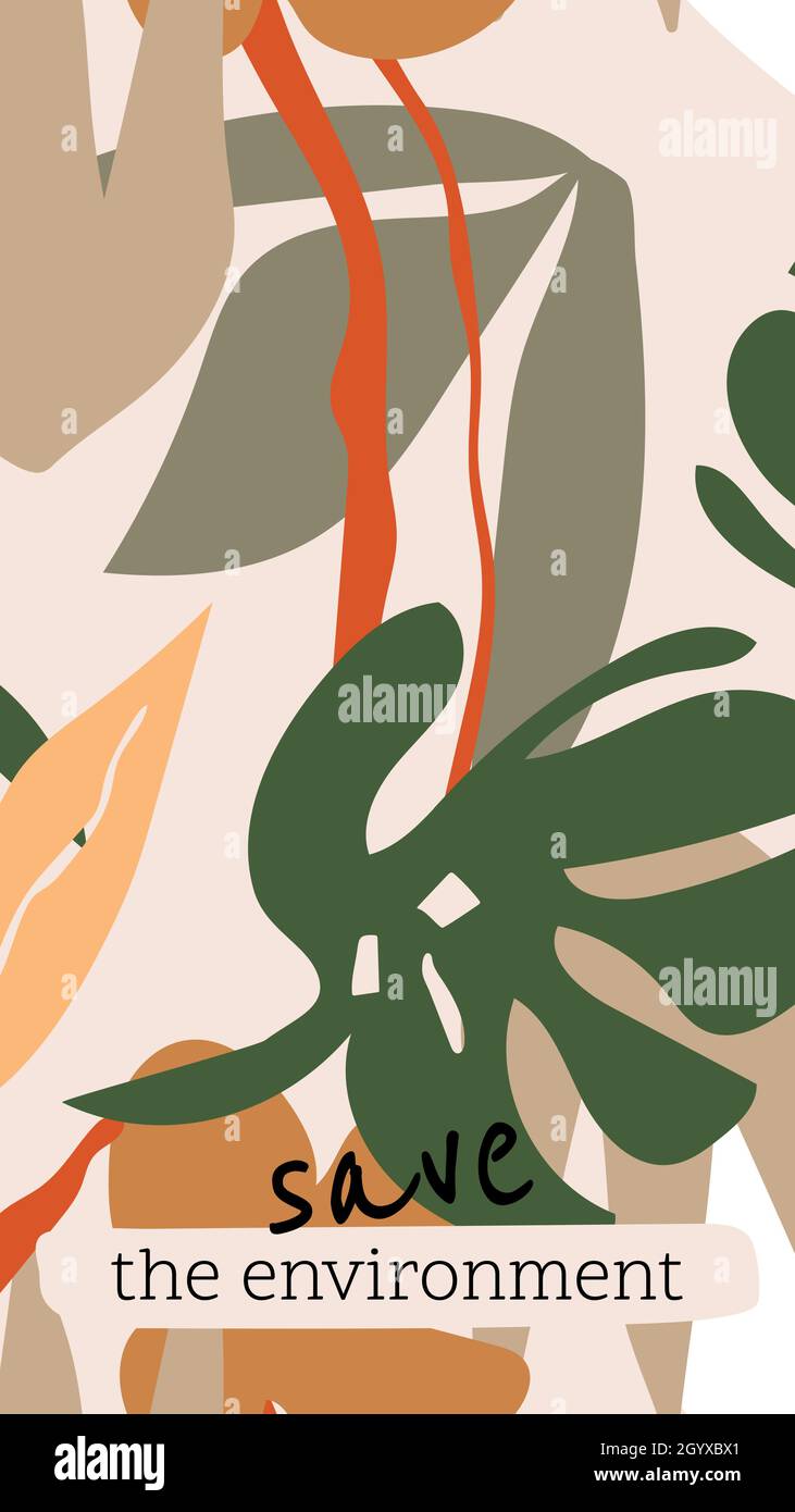 Save Our Environment Stock Vector Images - Alamy