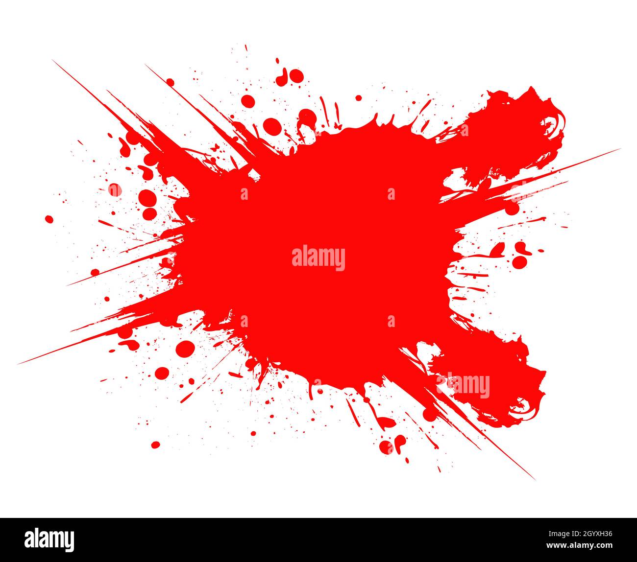 blood splat vector illustration Stock Vector Image & Art - Alamy