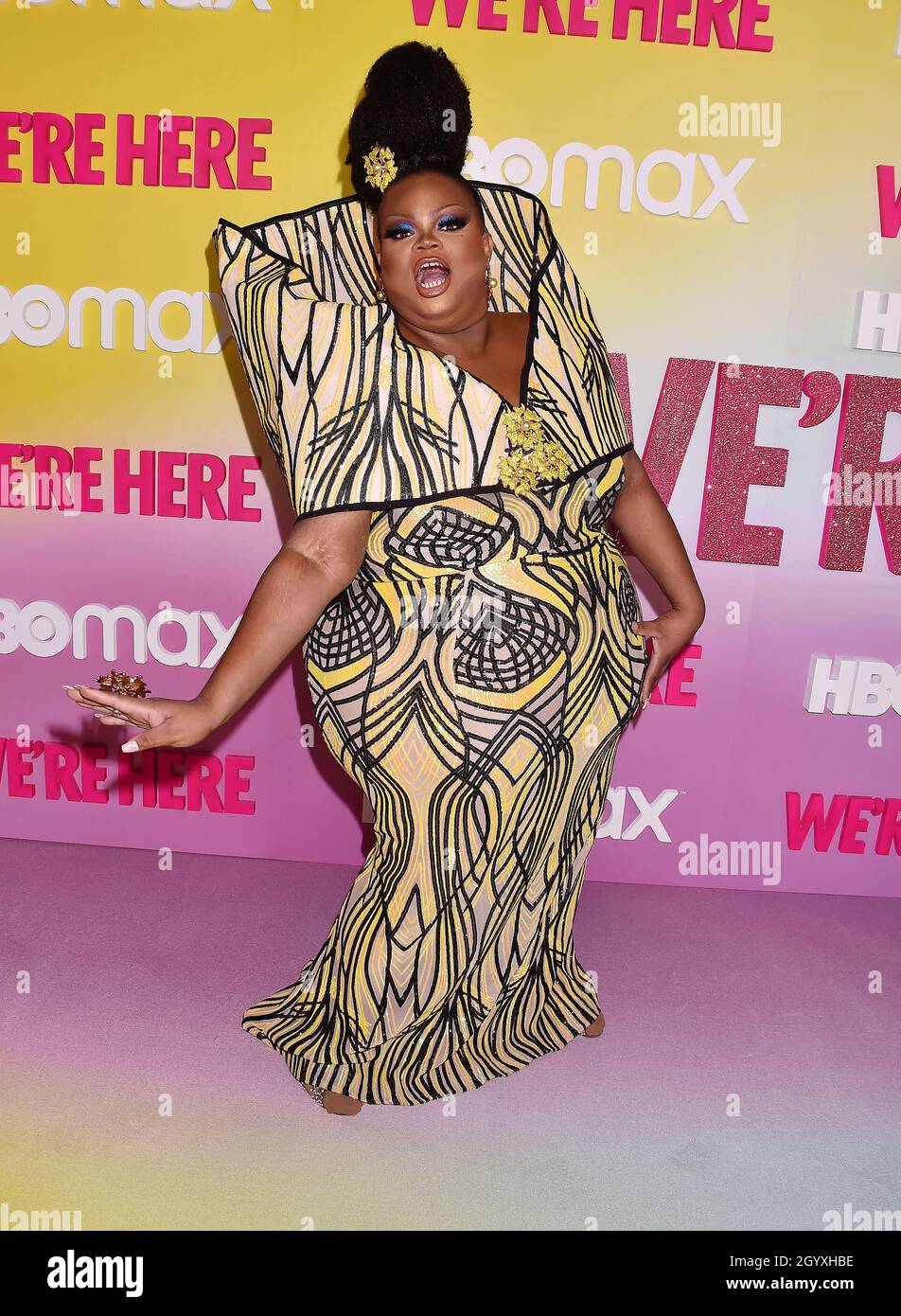 CULVER CITY, CA - OCTOBER 08: Silky Nutmeg Ganache attends the Los Angeles Premiere Of Season 2 ...