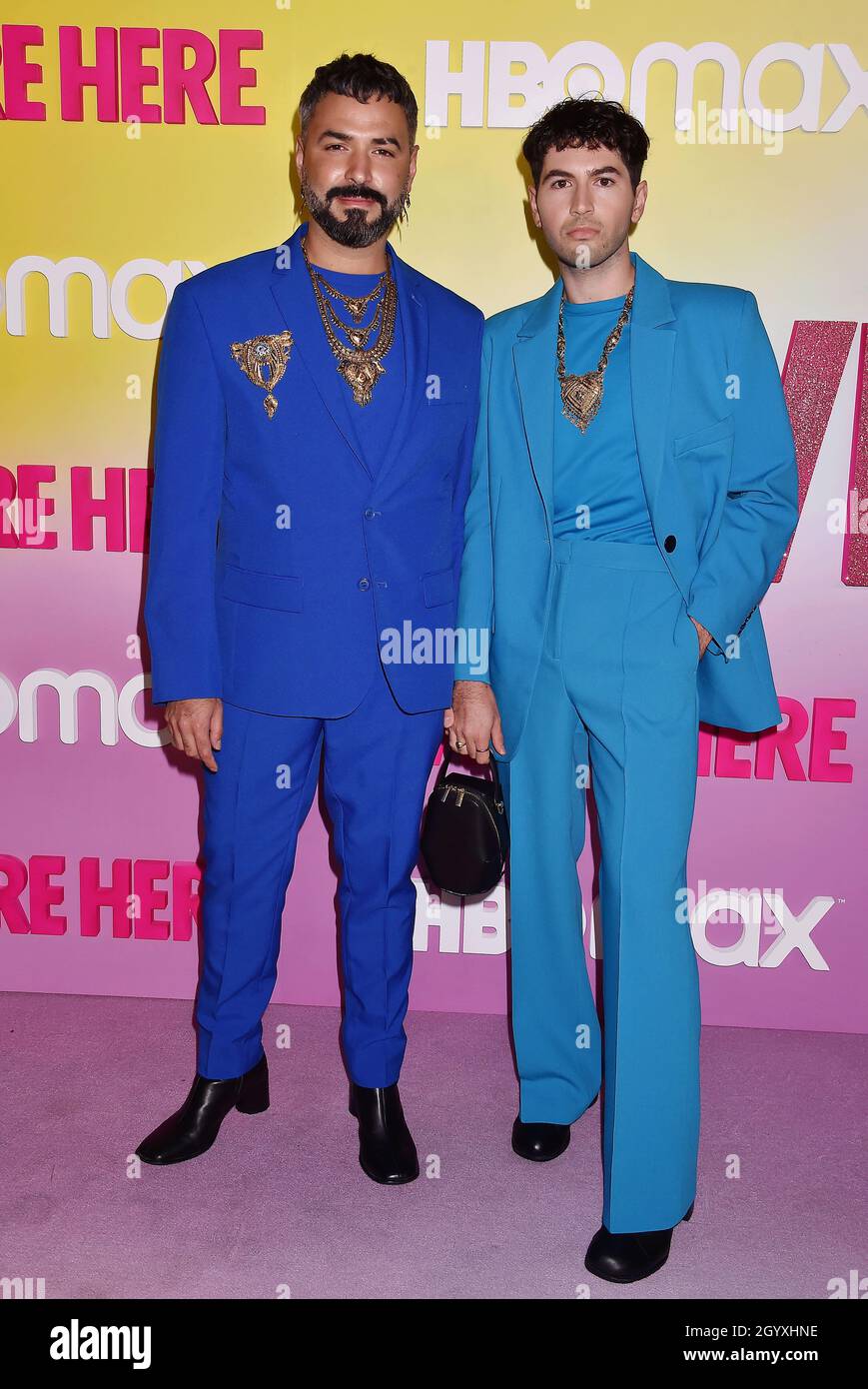 CULVER CITY, CA - OCTOBER 08: Diego Montoya (L) and Ricky Reynoso attend the Los Angeles ...