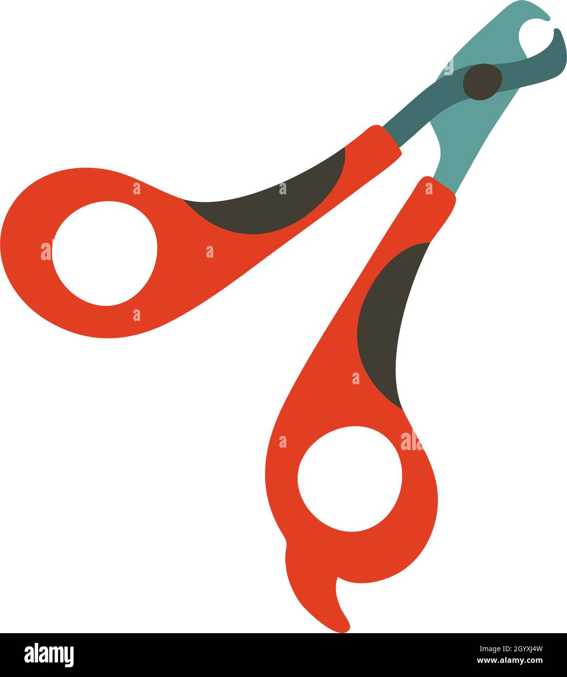 Pet clippers. Vector illustration. Object isolated on white background ...