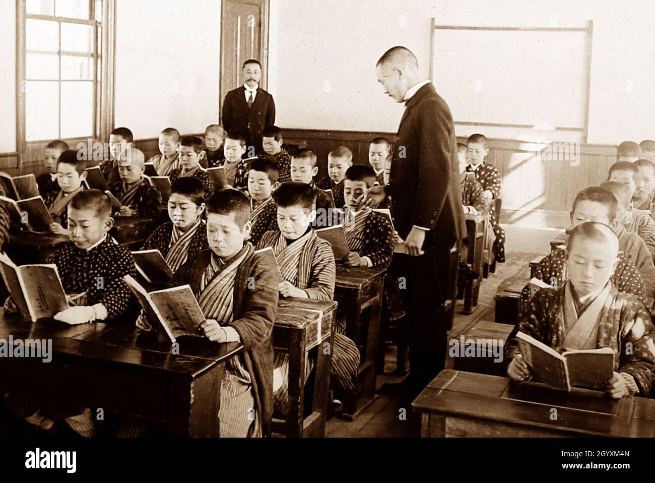 School children, China, Victorian period Stock Photo - Alamy