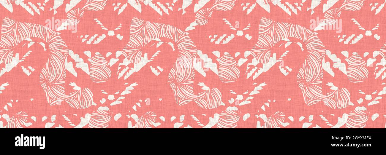 Seamless two tone hand drawn brushed effect pattern border swatch Stock ...