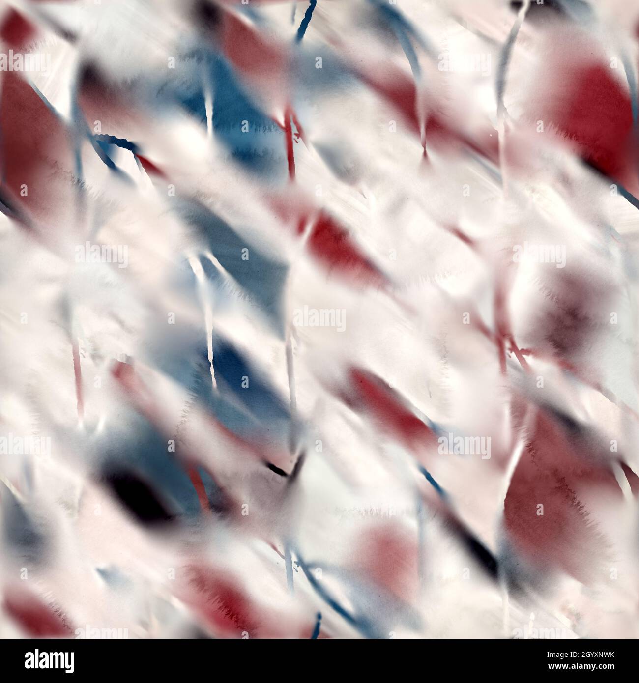 Seamless watercolor wash painting pattern swatch for surface print ...