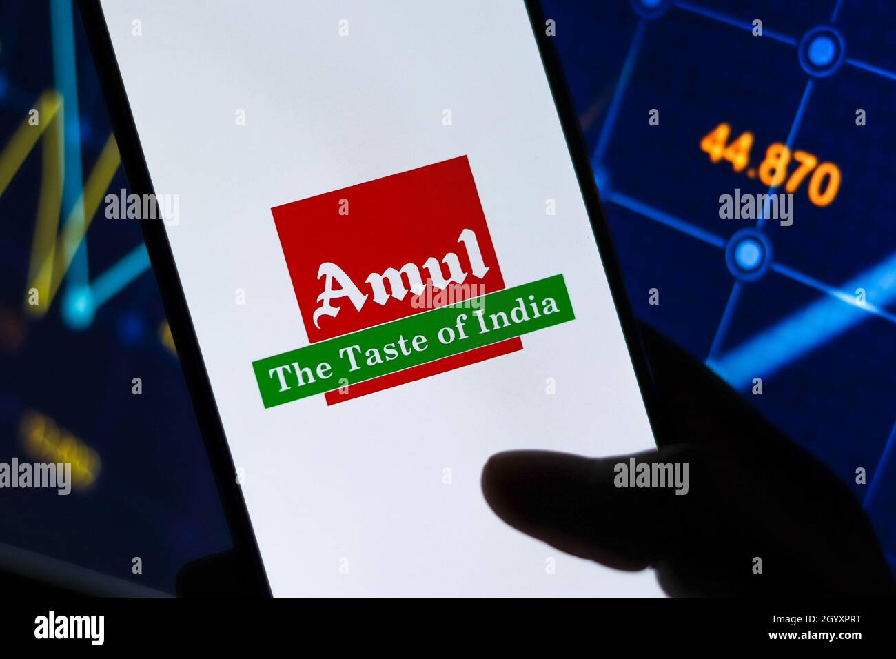 Amul logo hi-res stock photography and images - Alamy