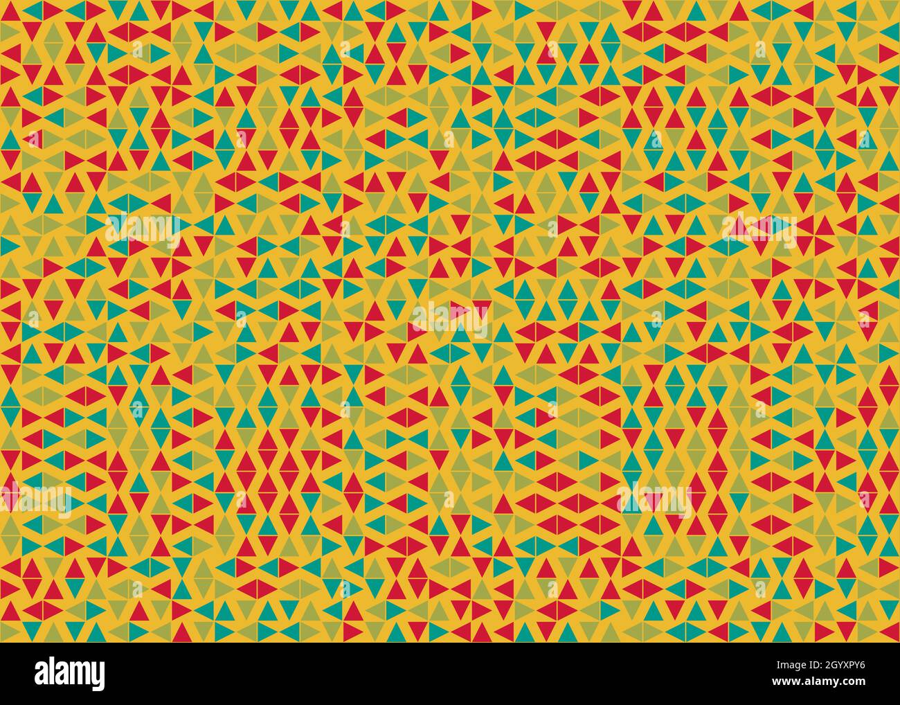 Abstract Geometrical generative computational art illustration Stock ...