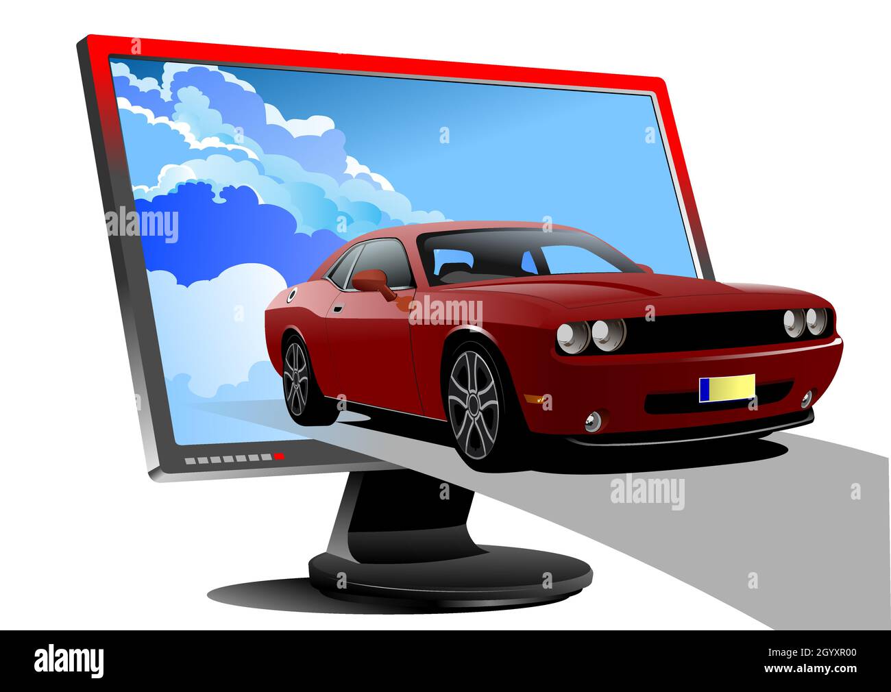 Motorsport display Stock Vector Images - Alamy