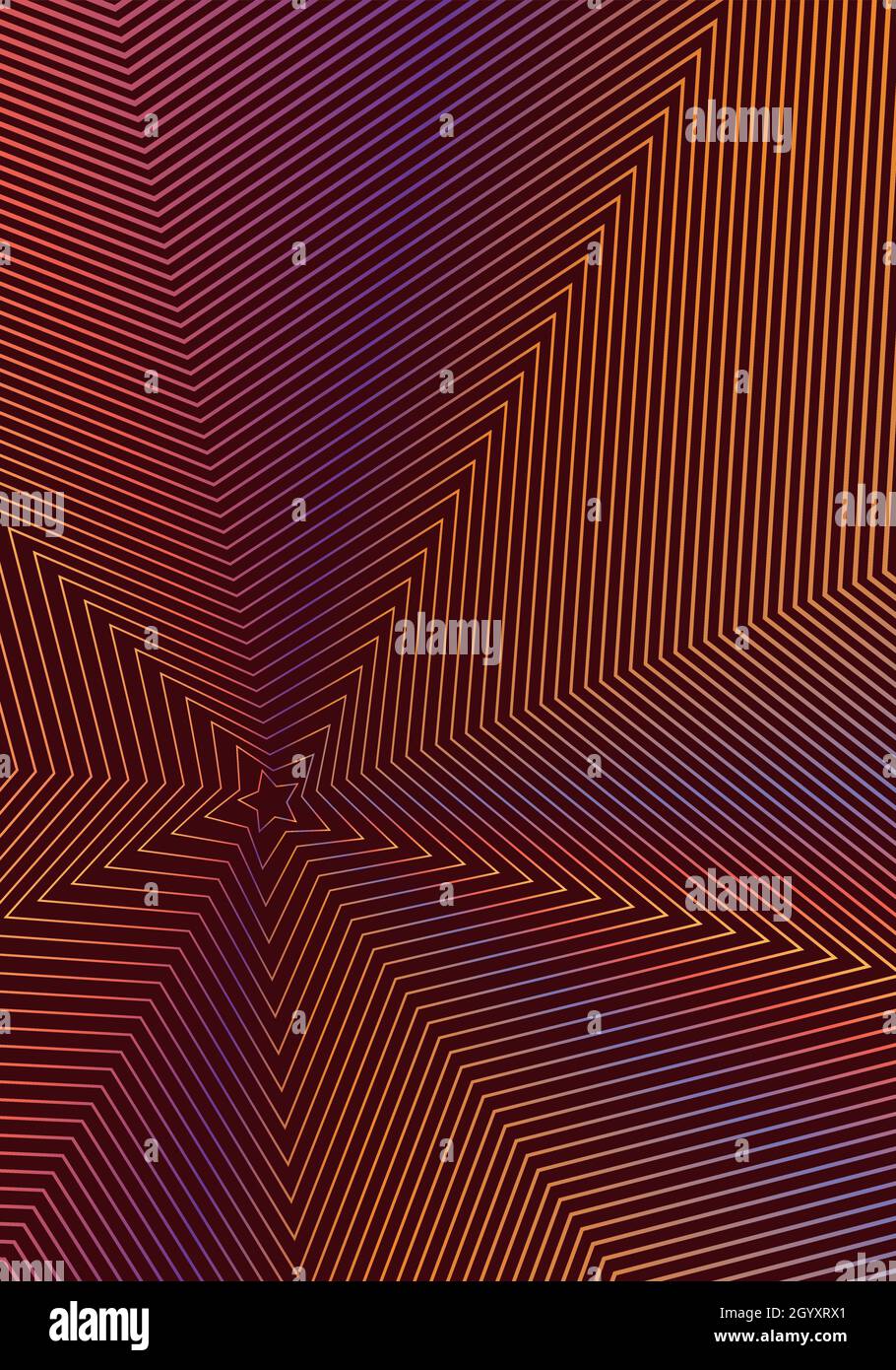 Minimal cover design template. Modern brochure layout. Orange vibrant ...