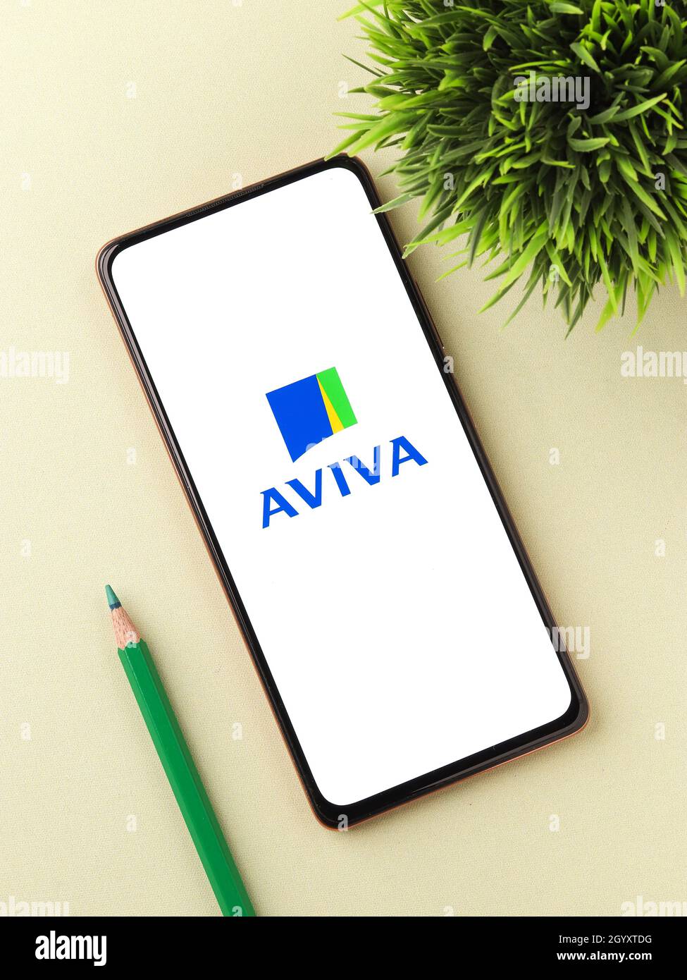 Aviva icon hi-res stock photography and images - Alamy